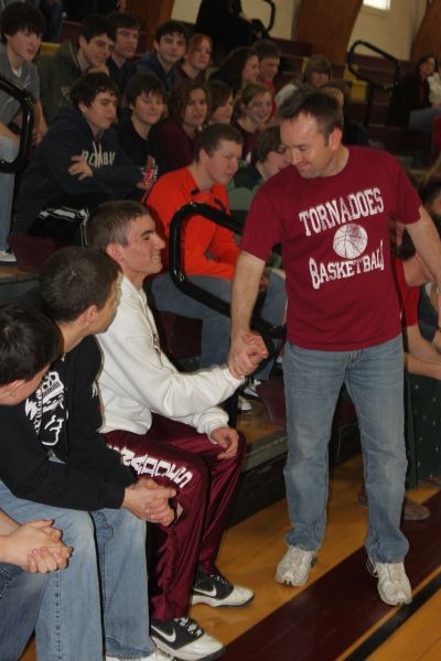 Griggsville-Perry CUSD 4 - GP hosts send off for Dryden Craven