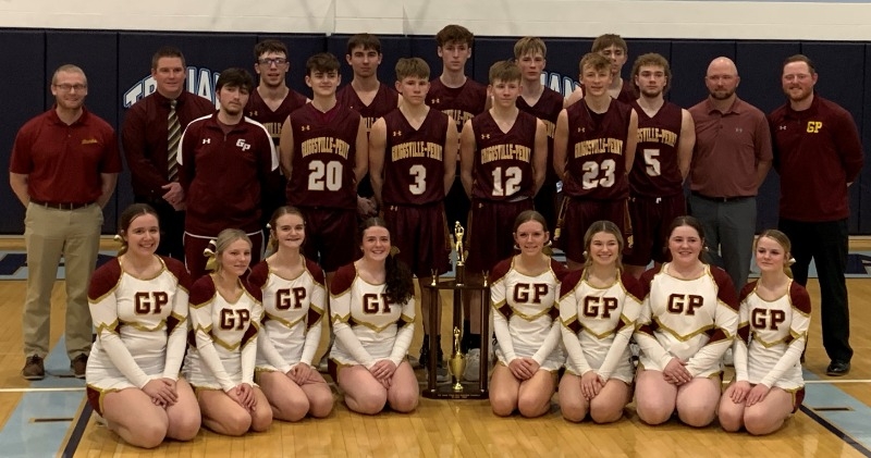 Griggsville-Perry CUSD 4 - Tornadoes Basketball Win Triopia Tournament